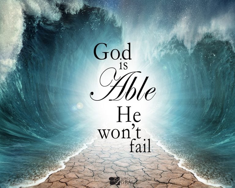 God Is Able: He Won't Fail You- Shades of Grace | Natalie Nichols God Is Able: He Won't Fail You- Shades of Grace | Natalie Nichols